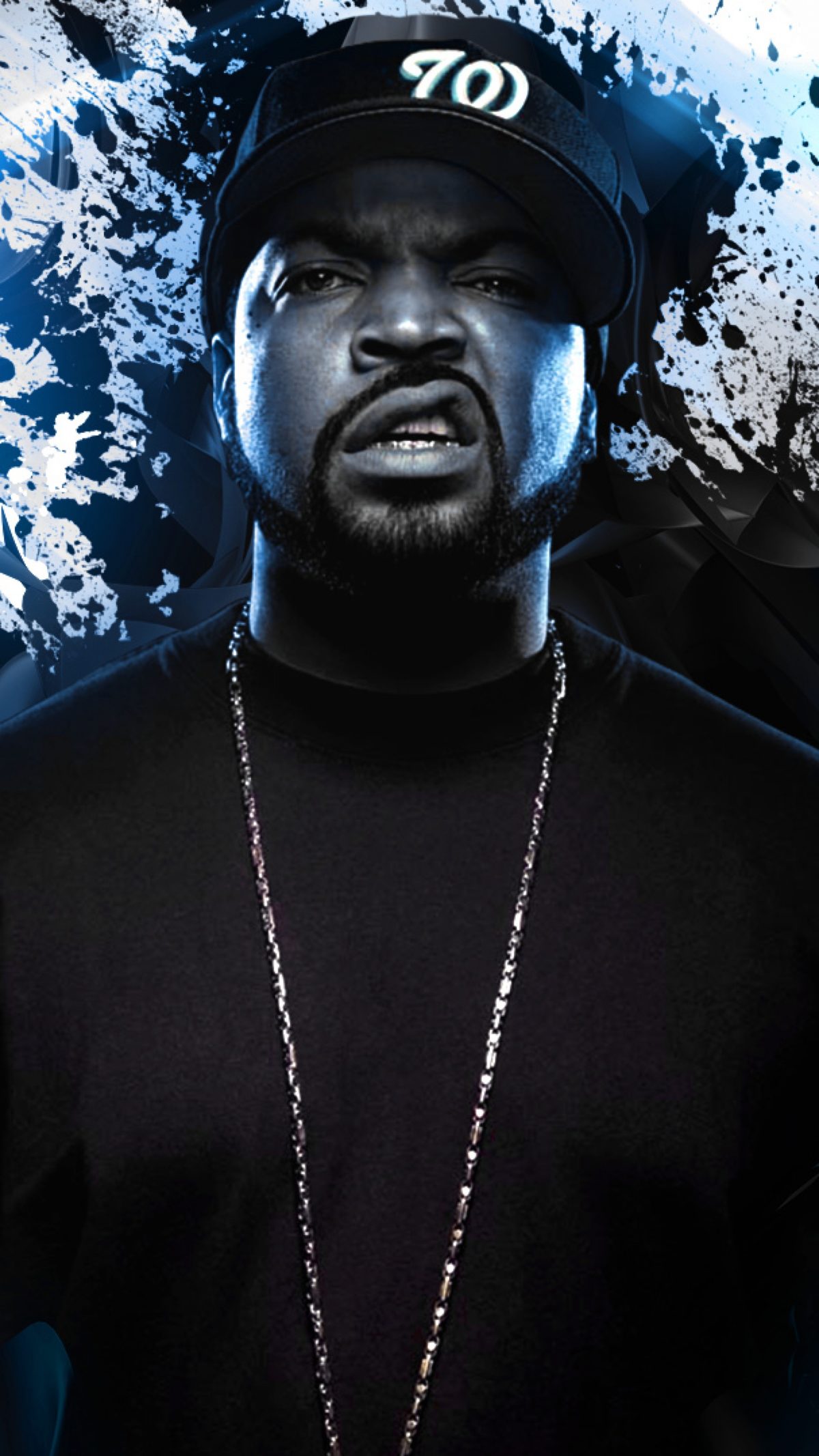 Wallpaper ice cube, rapper, musician, abstraction