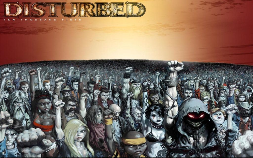 Disturbed Ten Thousand Fists Wallpaper