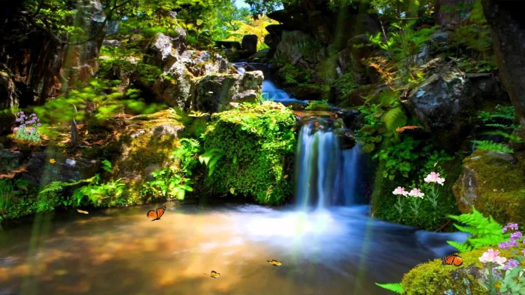 41+ Animated Waterfall Wallpaper with Sound