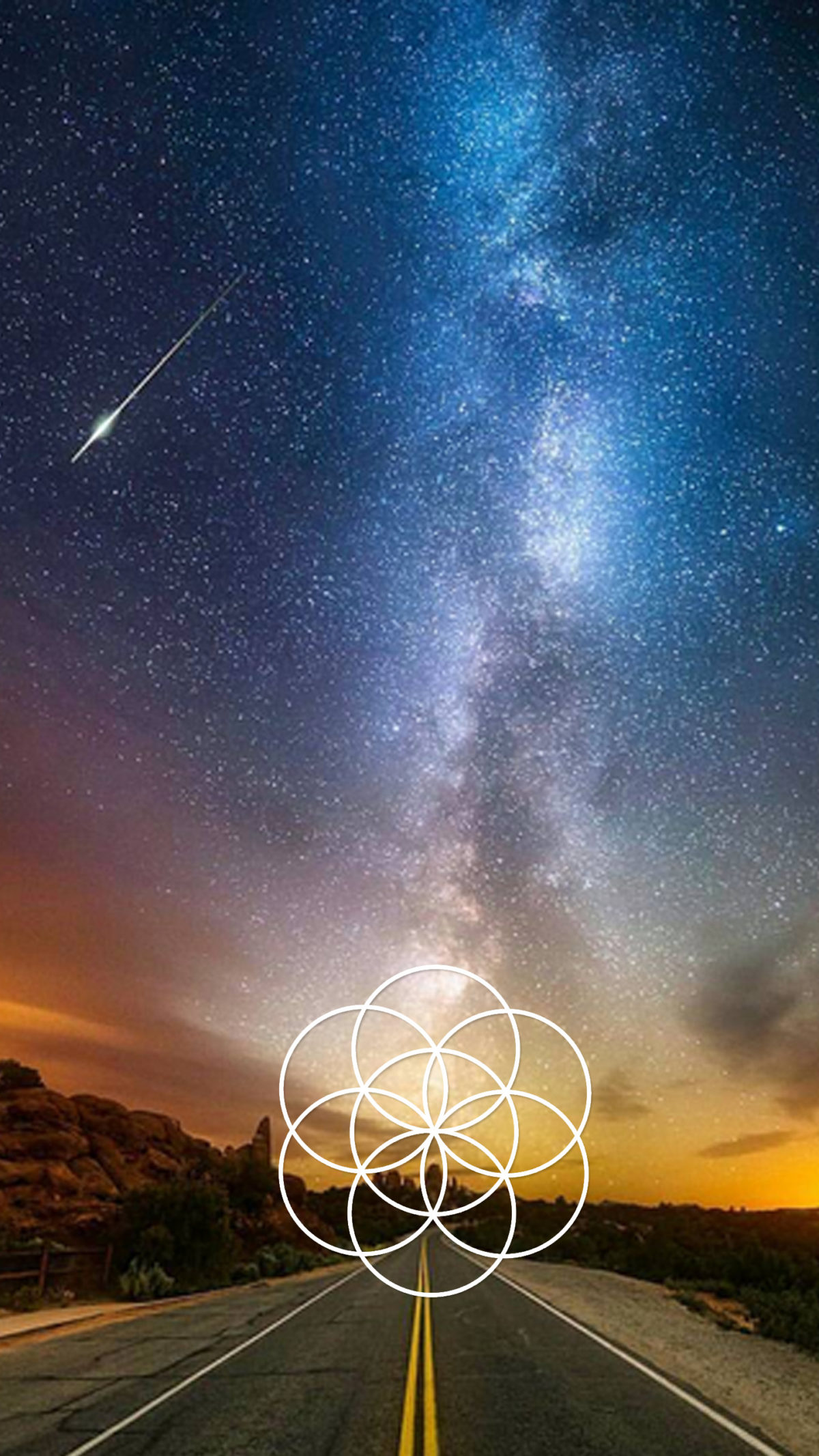 Sacred Geometry Galaxy S7 Wallpaper – image