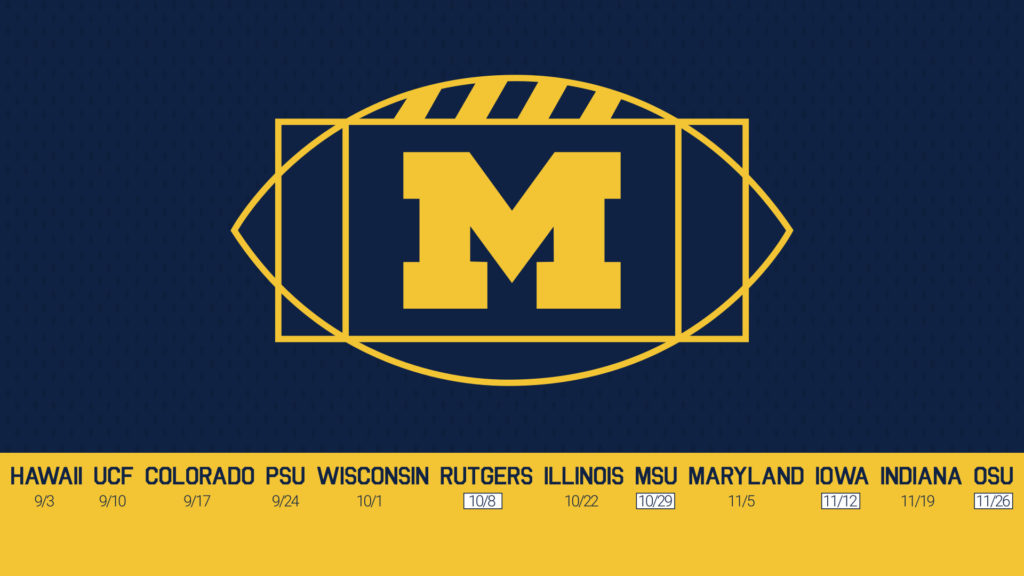 54+ University of Michigan Screensaver