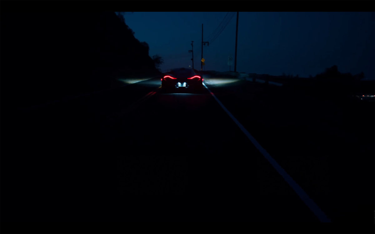 Starboy – The Weeknd – McLaren P1 – driving roads hills – go up