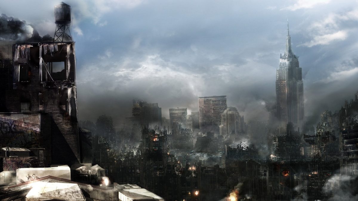 59+ Destroyed City Background