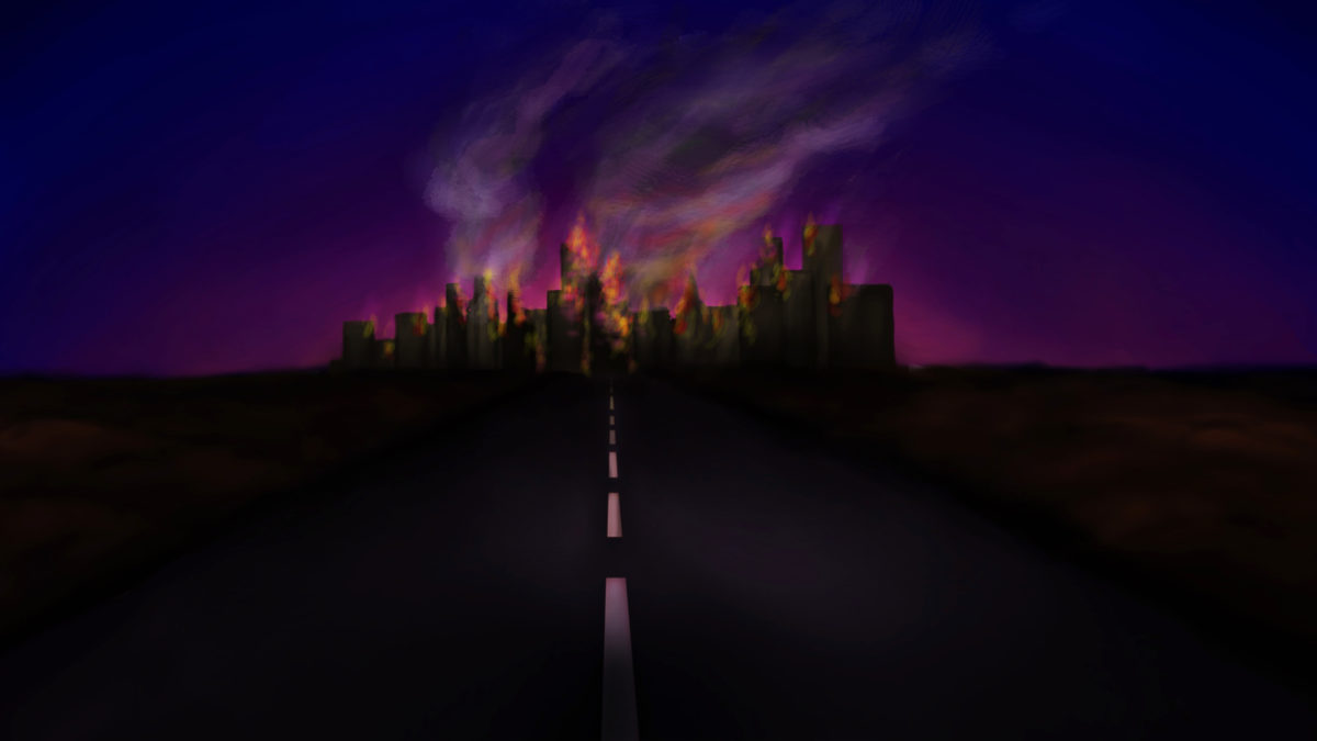 59+ Destroyed City Background