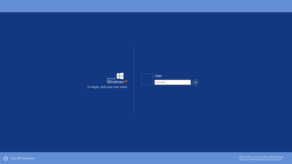 Windows XP Metro Logon Screen Concept by gifteddeviant on DeviantArt