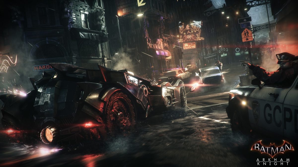 Batman Arkham Knight Police vs Villans Desktop Wallpaper Uploaded by ...
