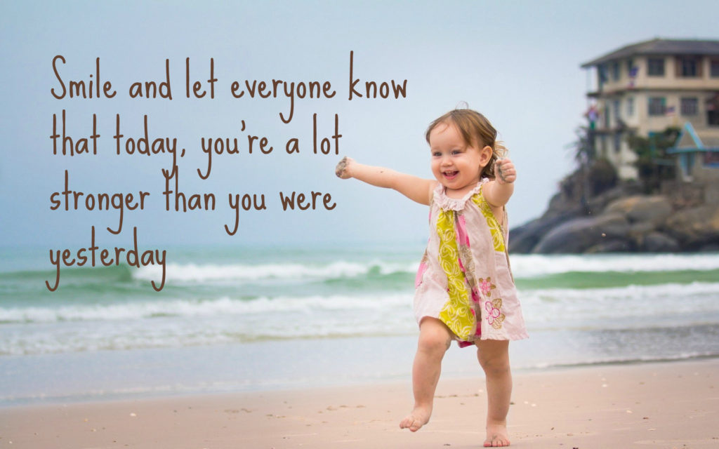 48+ Cute Baby Wallpapers with Quotes