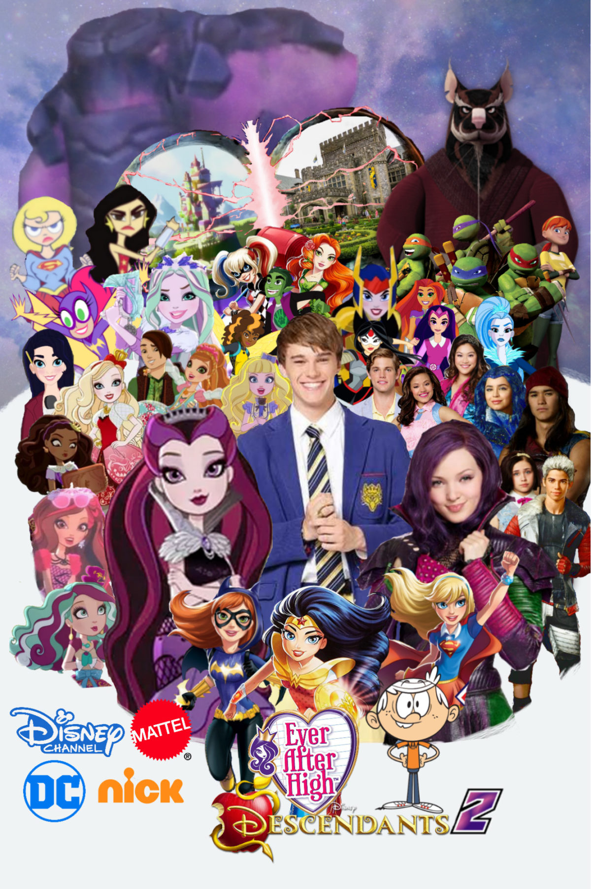 AwesomeOKingGuy0123 Ever After High X Disneys Descendants 2 by ...