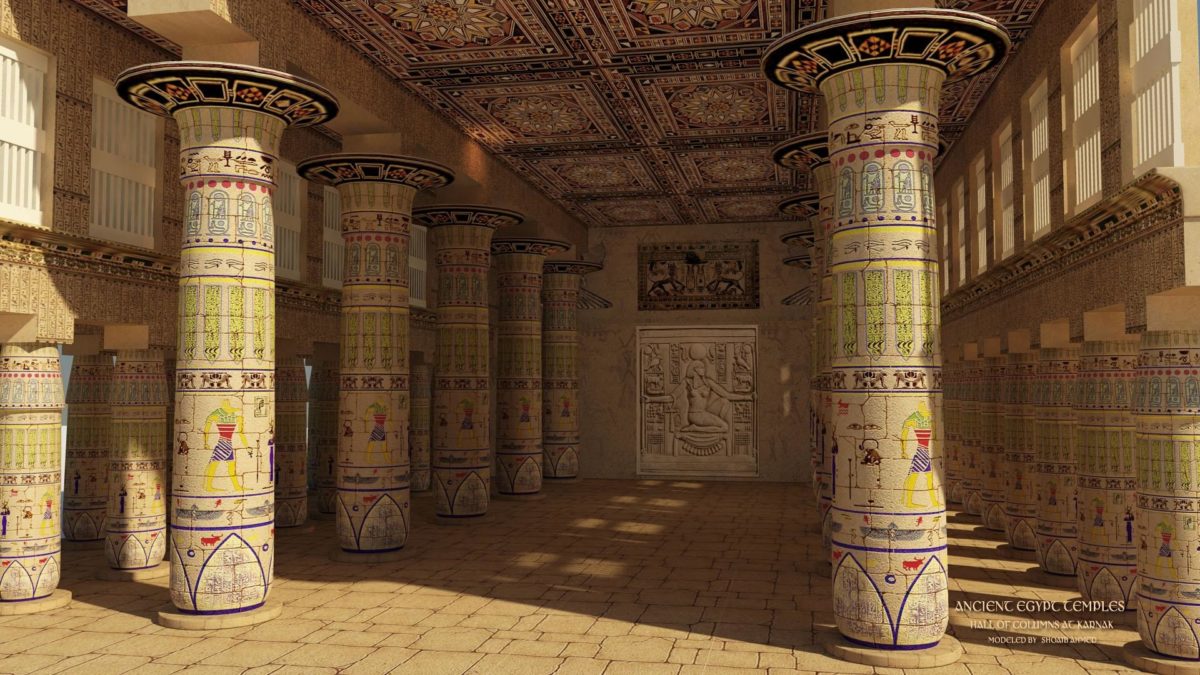 Ancient Temple Inside Ancient egypt temple wallpaper wp2002228