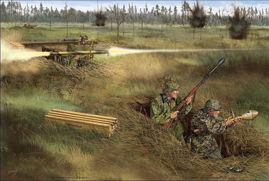 Art illustration – World War II