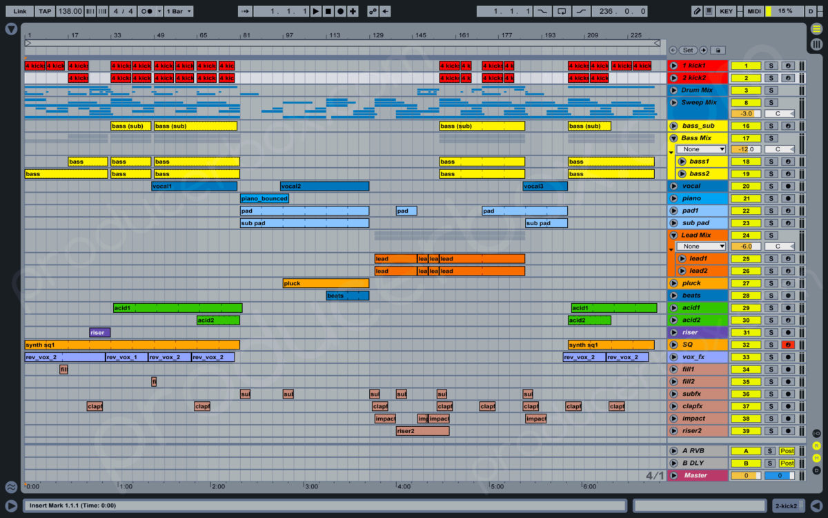 Ableton Live Screenshot