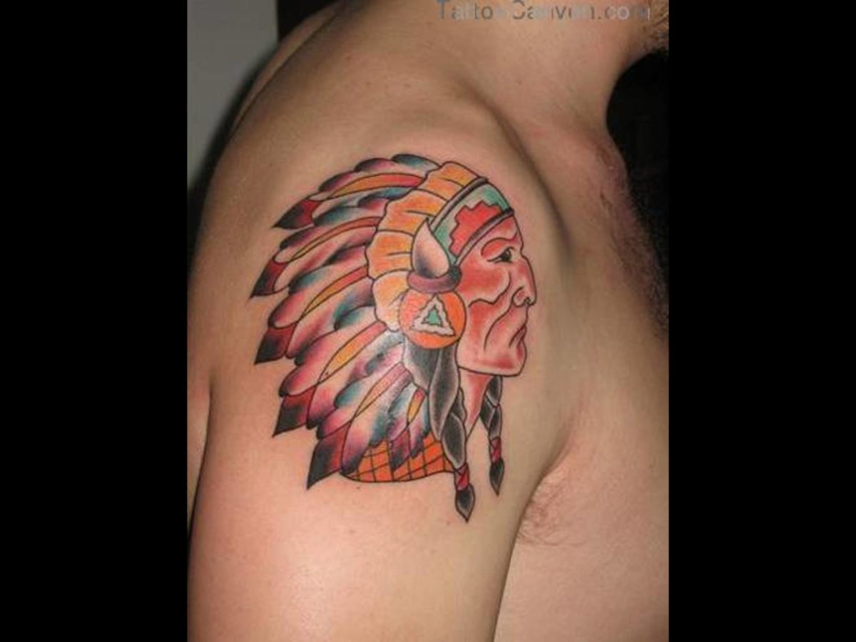 Cherokee Indian Tattoo Designs Picture