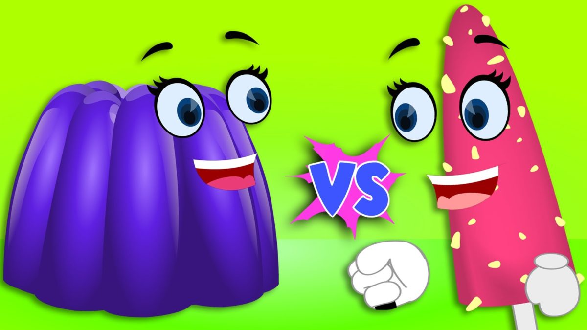 Finger Family Collection Ice cream Vs Jelly Finger Family Nursery ...