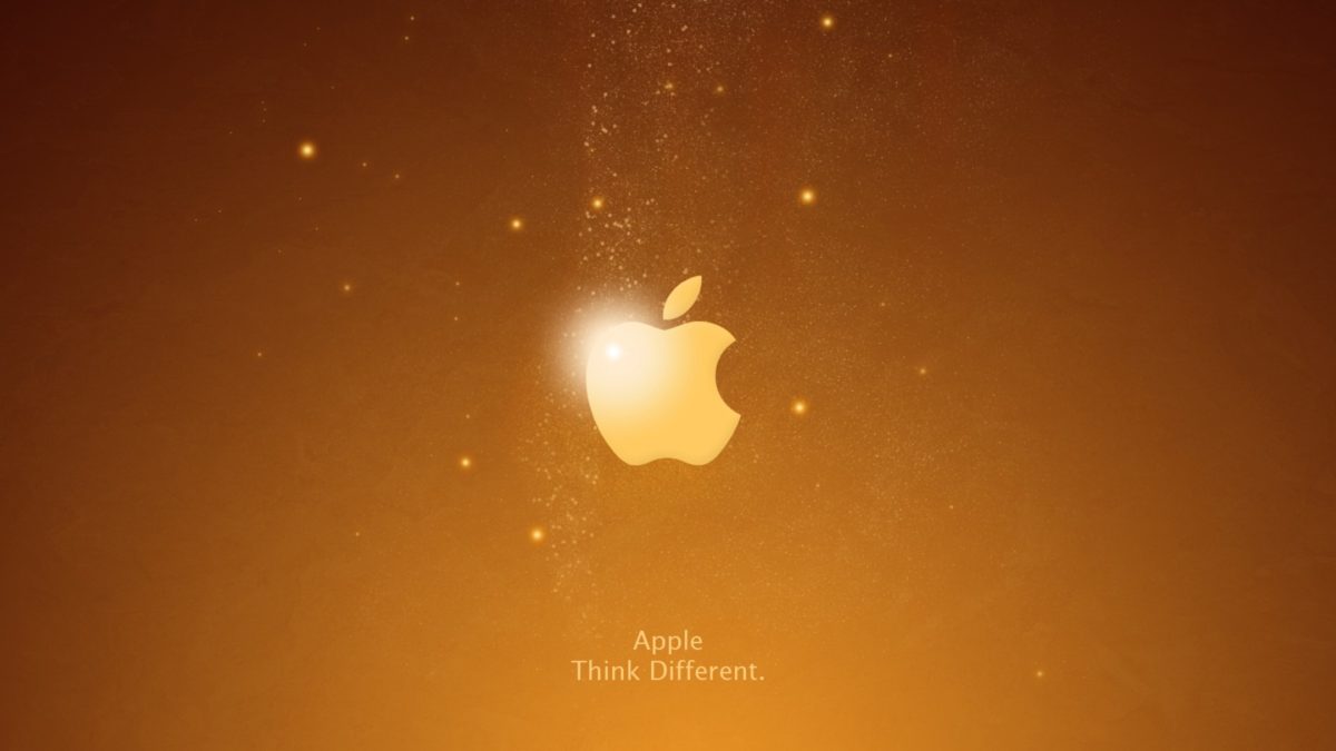 Golden Apple Wallpaper
