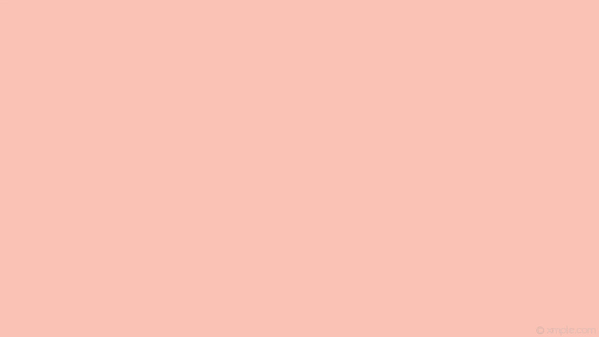 Wallpaper single one colour red solid color plain light red #fac2b5