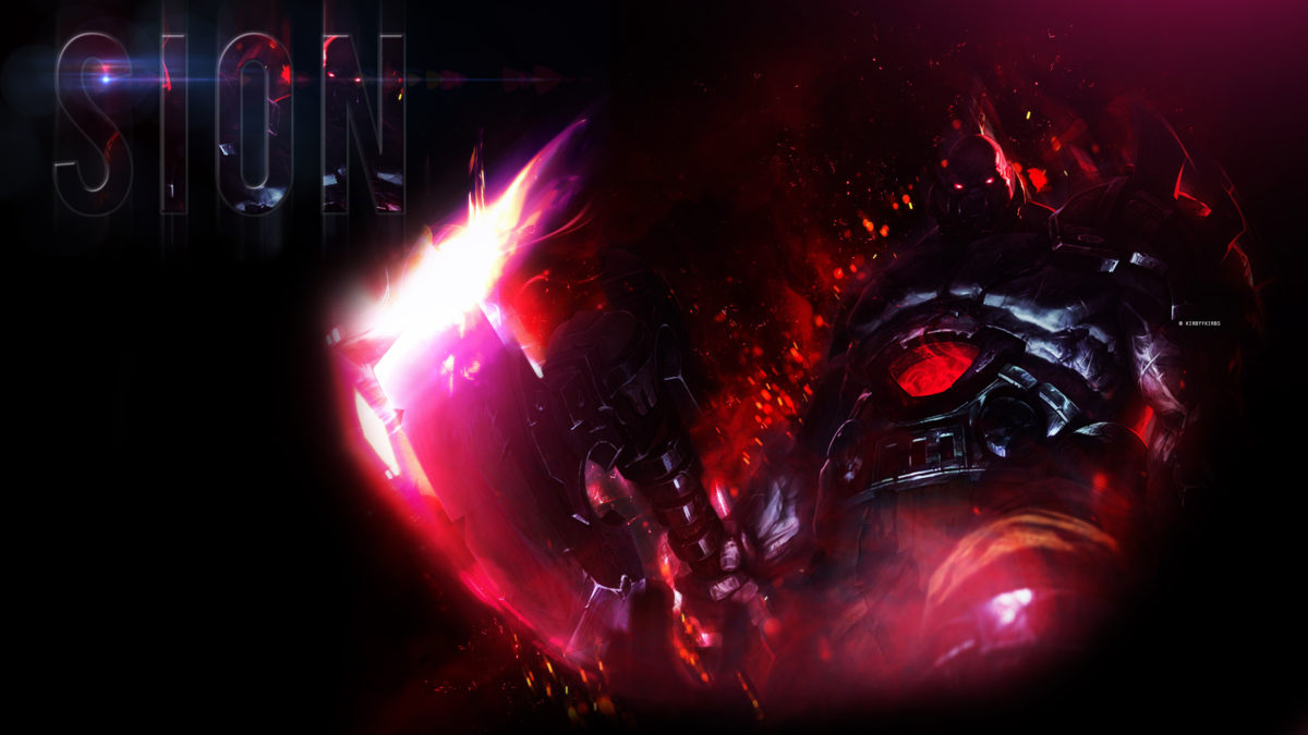 Sion by kirbyykirbs HD Wallpaper Fan Art Artwork League of Legends lol