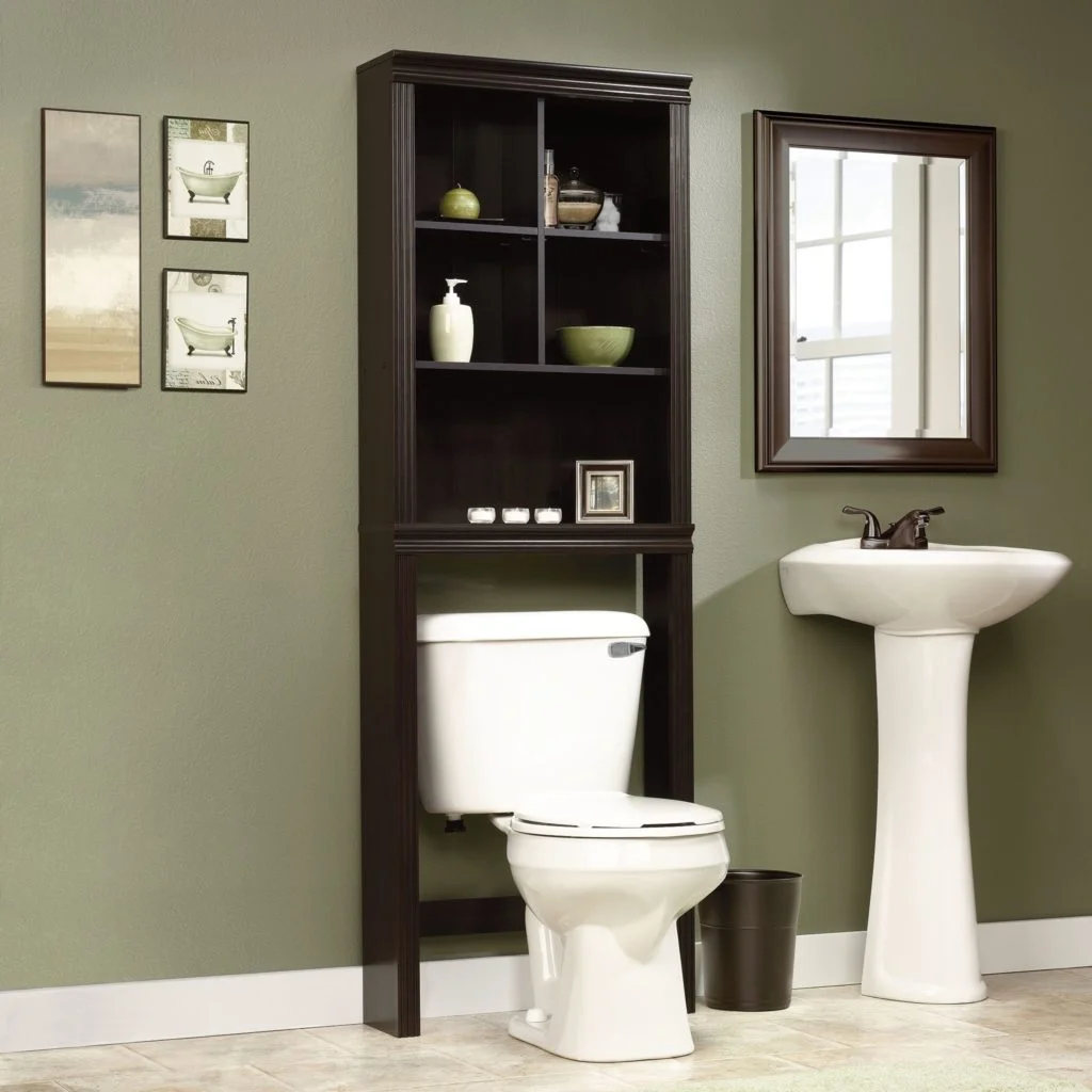 Over The Toilet Table Bathroom Over The Toilet Storage Ideas Bathroom ...