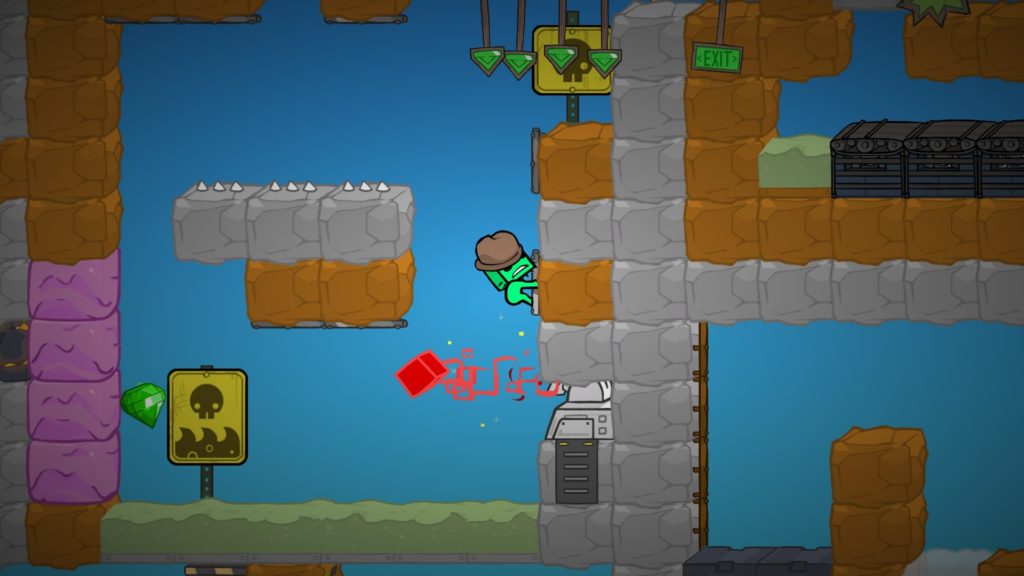 Battleblock level. BattleBlock Theater