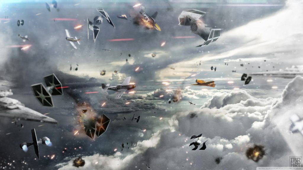 118+ Star Wars Space Battle