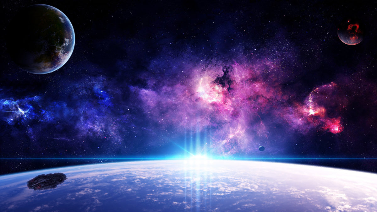 64+ Space Screensavers and Wallpaper