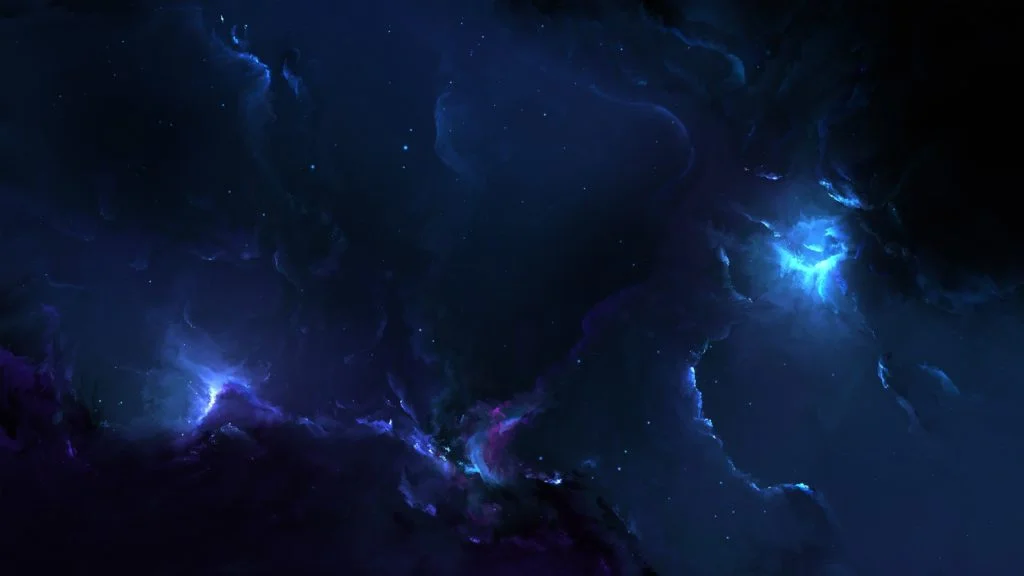 74+ Dark Blue Space
