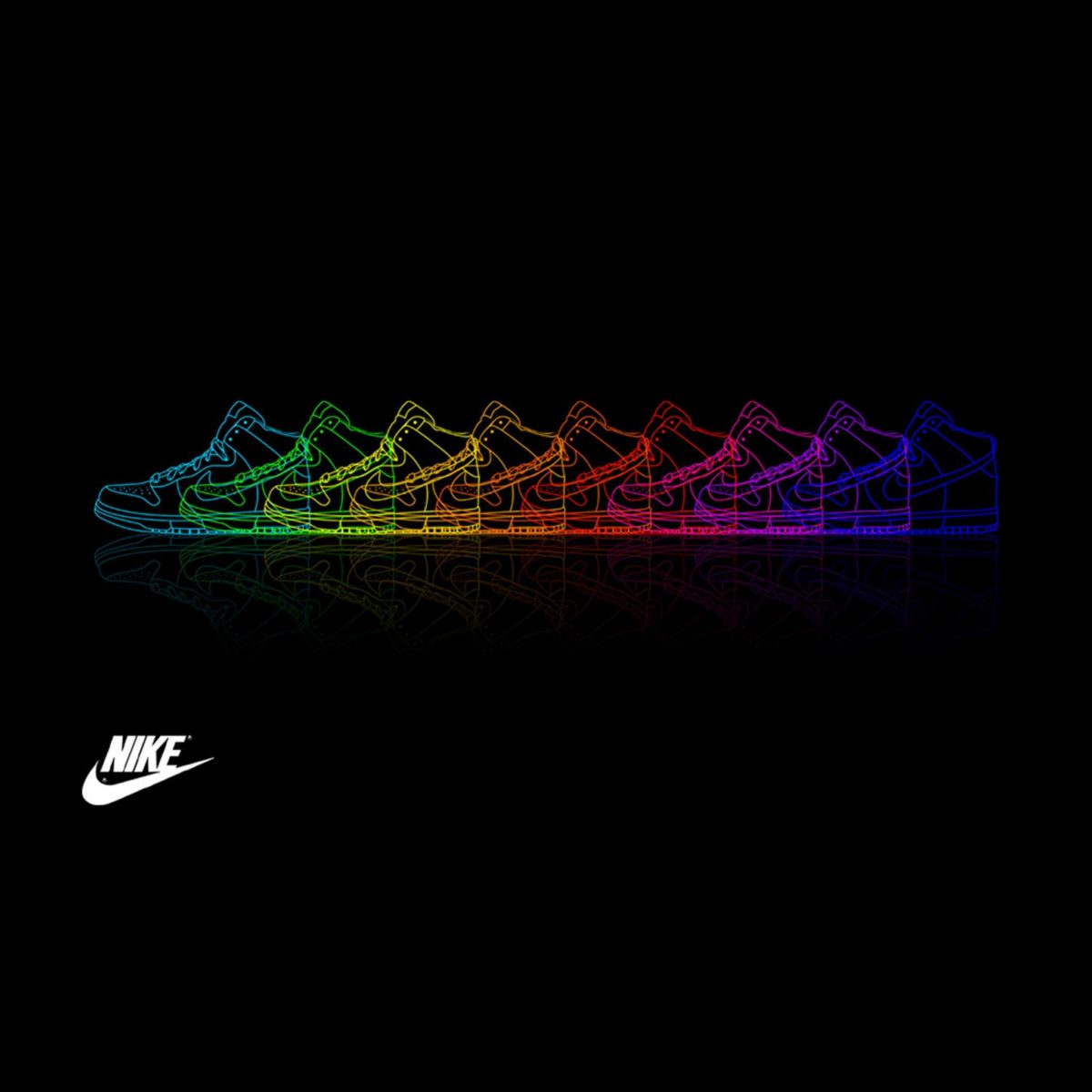 , High Resolution Wallpapers nike logo backround