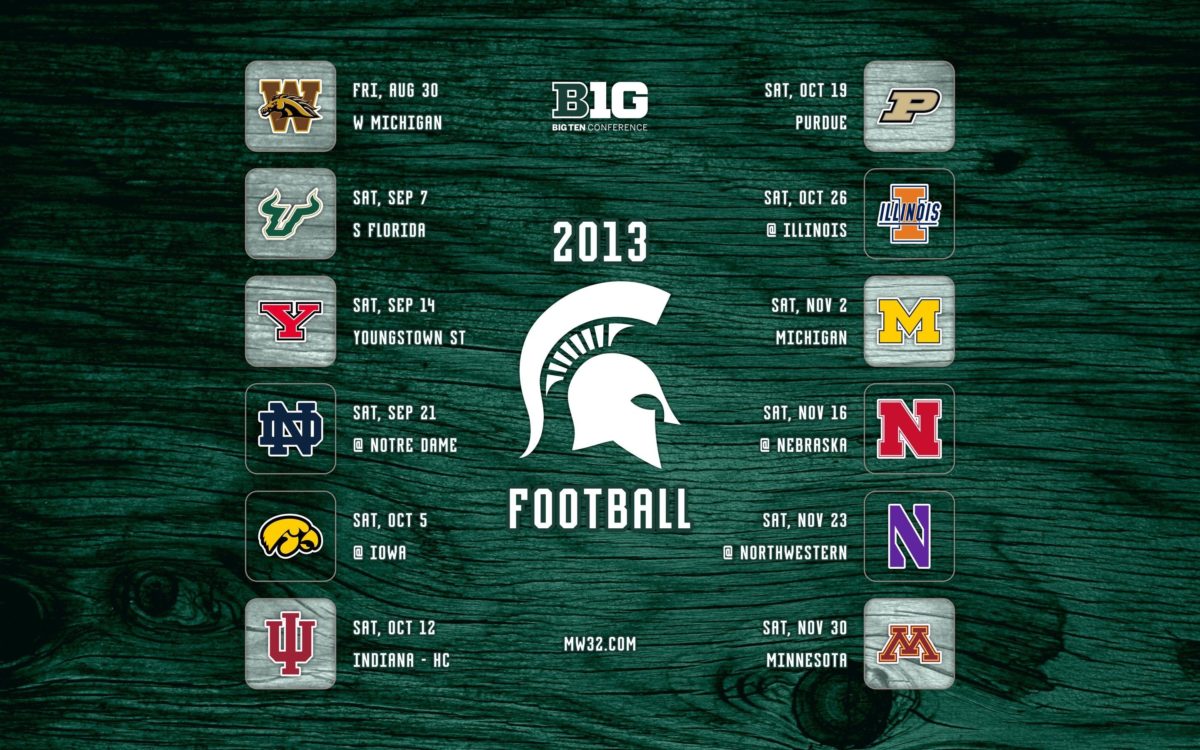 66+ Michigan State Football Wallpaper HD